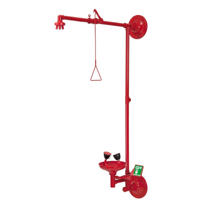 Nood- en oogdouche combinatie wandmontage | Bumax.com